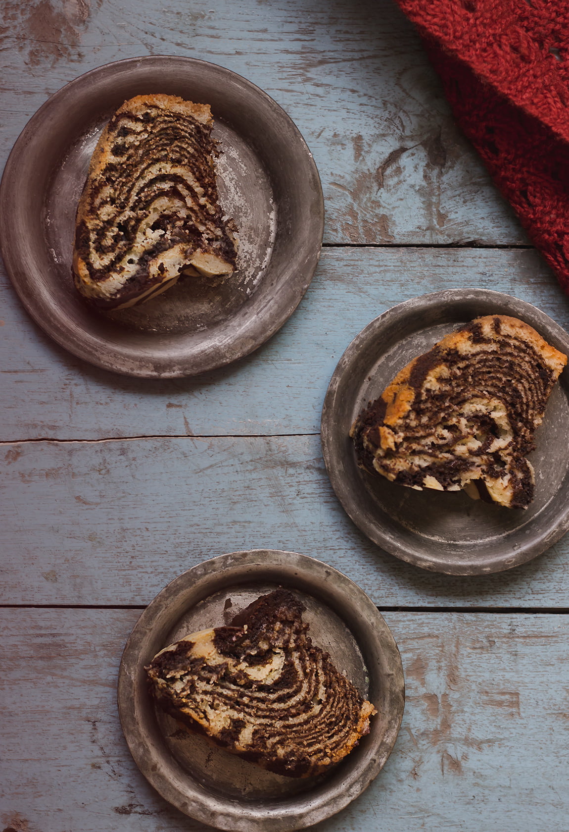 Chocolate Zebra Cake Recipe - Lemon in Ginger