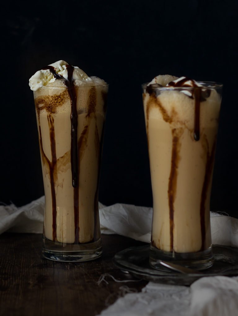 Iced Coffee Frappe Recipe (Frappé Coffee) - Lemon in Ginger