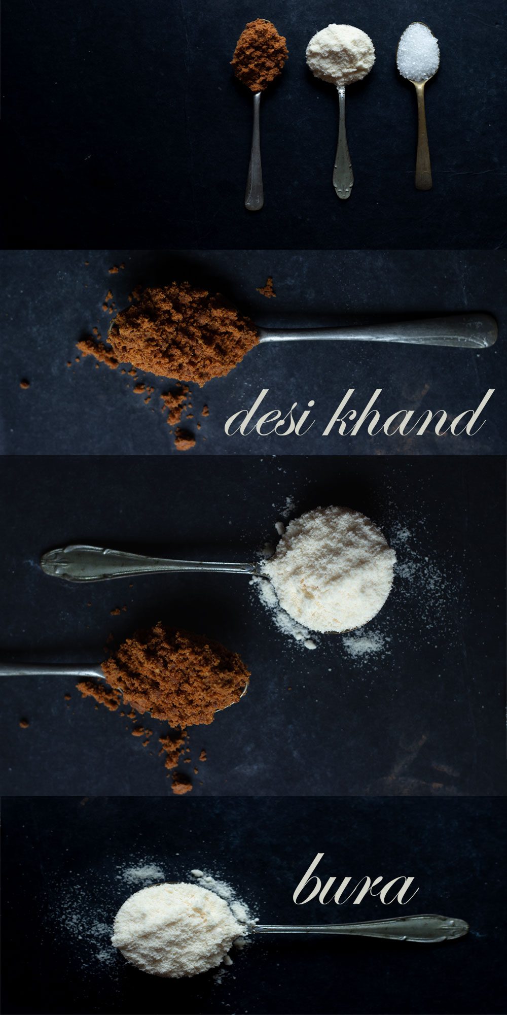 Desi Khand and Bura (Best Sugar Substitutes) - Lemon in Ginger
