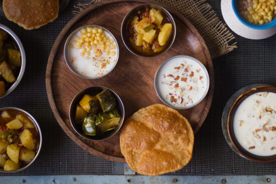 Satvik Thali Recipe | Festive Thali - Lemon in Ginger
